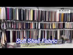145CM Waterproof Soft Shell Fabric Multicolor Weight 270-330gsm