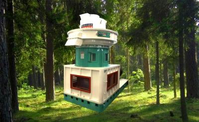 China Biomass Pellet Plant Mobile Wood Pellet Machine / Sawdust Pellet Making Machine for sale