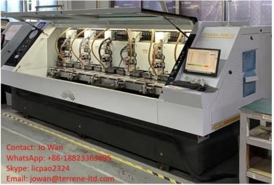 中国 2nd Hand HAN'S 6 スピンドル PCB 掘削機 販売のため
