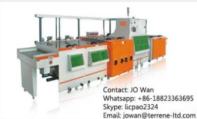 China Second hand PCB scrubbing machine for PCB Brush Cleaner Washing Machine PCB Brushing Machine for sale