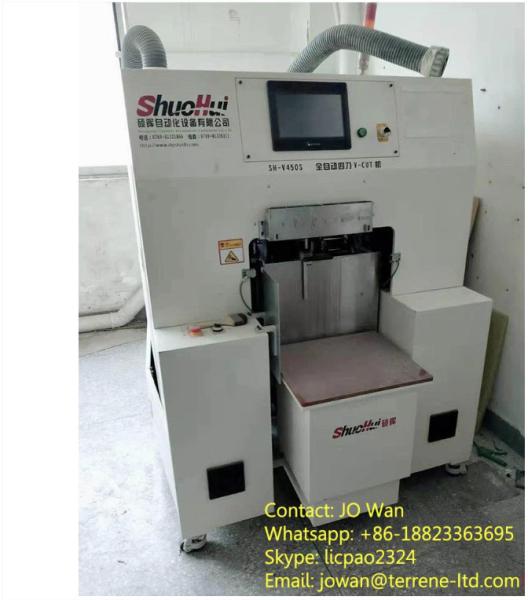 Quality Fully Automatic PCB V Groove Rigid Machine 4 Cutters for sale