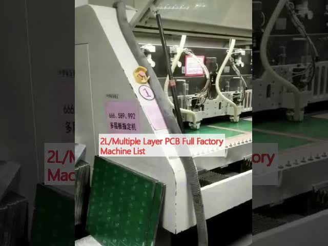 Fábrica completa de PCB de camadas múltiplas