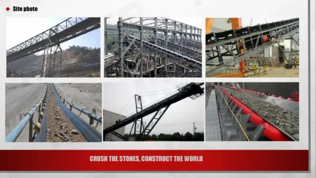 High Quality Belt Conveyor for Quarry Crushing Plant