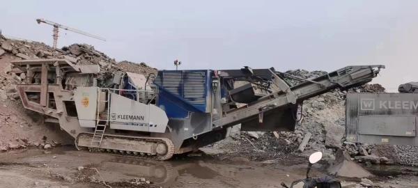 Portable Rock Used Mobile Crusher  MR110 Z EVO2 Track Mounted Made In 2018