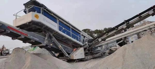 Portable Rock Used Mobile Crusher  MR110 Z EVO2 Track Mounted Made In 2018
