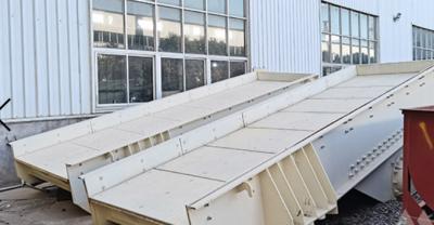 China 580mm Vibrating Hopper Feeder Machine ZSW1149 Model Large Capacity, Vibrating Screen Feeder for sale