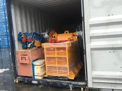 Cina Pianta gialla bianca del cemento del frantoio del calcare, frantoio aggregato portatile di metallurgia in vendita