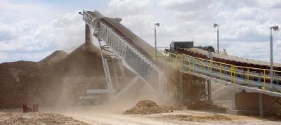 China Big Inclination Power Transfer Belt Conveyor Upwards Long 500mm 650mm 800mm for sale