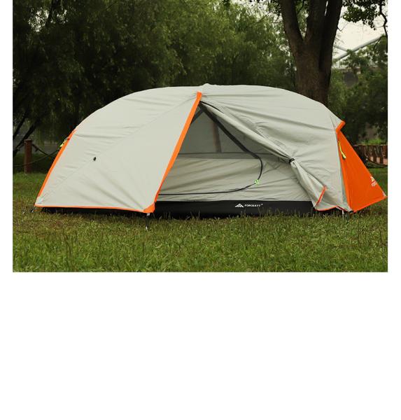 Quality Aluminum Pole Windproof And Rainproof Camping Tent Double Double Decker for sale