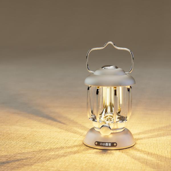 Quality 18650-4800mAh Portable Durable Rechargeable Camping Lantern IPX4 0-370Lm for sale