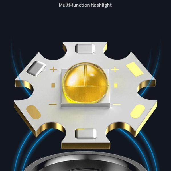 Quality IP65 Strong Outdoor Camping Flashlights / Rechargeable Camping Flashlight for sale
