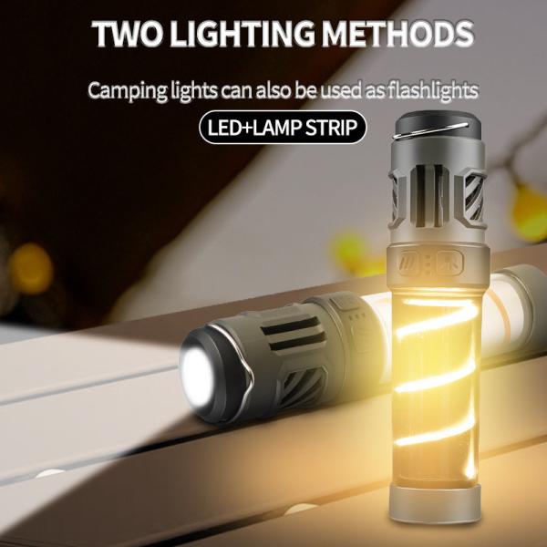 Quality Tripod LED Mosquito Repellent Outdoor Camping Flashlights Multifunctional for sale