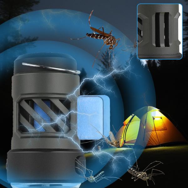 Quality Tripod LED Mosquito Repellent Outdoor Camping Flashlights Multifunctional for sale
