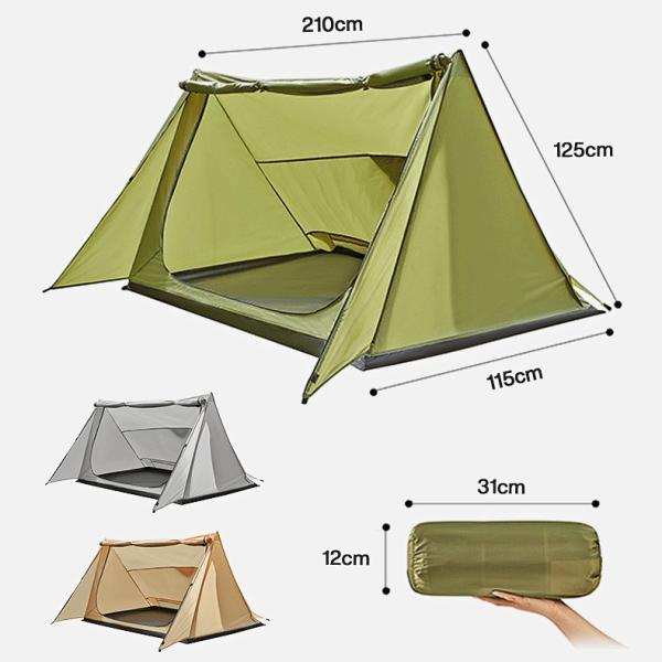 Quality Outdoor Shelter Tent Lightweight Professional Mountaineering 1 Person Trekking for sale