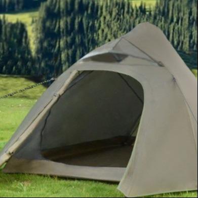 Quality Mountaineering Double Decker 1 Person Trekking Tent Four Season Bill for sale