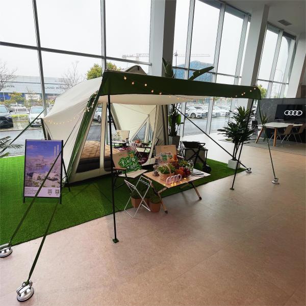 Quality Cheermore Camping Inflatable Tents 4-6 Person Camping Tents With Rainfly for sale