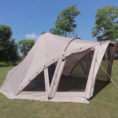 Quality Inflatable Automatic Family Beach Tent Outdoor 10 X 10 Feet Polyester 10 People for sale