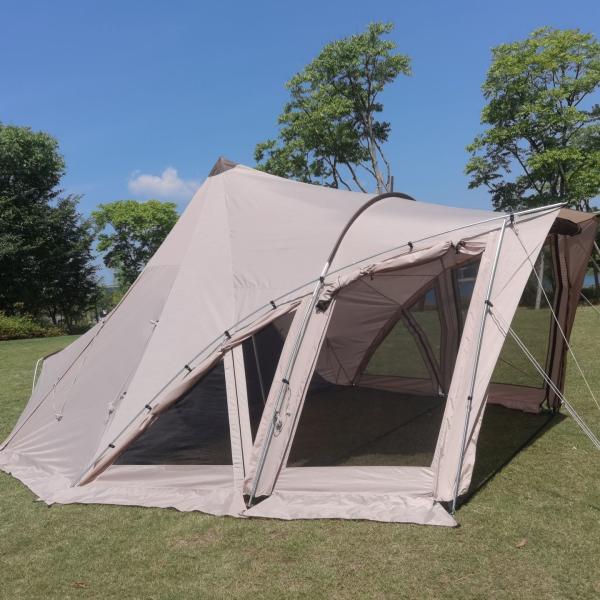 Quality Inflatable Automatic Family Beach Tent Outdoor 10 X 10 Feet Polyester 10 People for sale