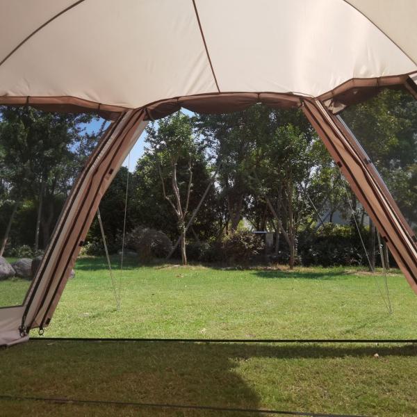 Quality Inflatable Automatic Family Beach Tent Outdoor 10 X 10 Feet Polyester 10 People for sale