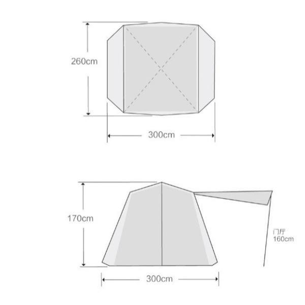 Quality Outdoor Automatic Quick Family Camping Tent Silver Coating Sunscreen 4-6 Person for sale