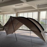 China Lightweight Camping Square Sun Shade Canopy Sunscreen Rainproof Eggshell Canopy for sale