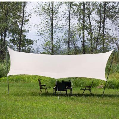 Cina Tissu di Oxford ingrossato Canopy da campeggio leggero multiuso Canopy di protezione solare impermeabile in vendita