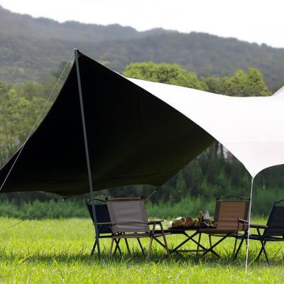 Cina Tissu di Oxford ingrossato Canopy da campeggio leggero multiuso Canopy di protezione solare impermeabile in vendita
