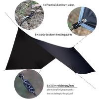 China Rainproof Multi Person Lightweight Canopy For Camping Sunshade Hexagonal for sale