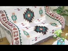 katoen Camping deken Vochtbestendige picknick mat Jacquard wandtapijt
