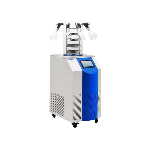 Quality 6Kg/Batch Vertical Freeze Dryer -60C Lyophilization Laboratory for sale