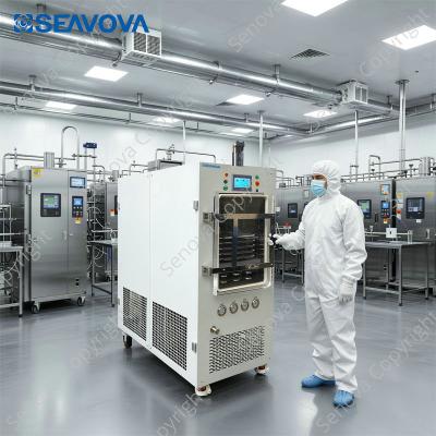 China 5Kg Pilot Scale Freeze Dryer 304SS Laboratory Lyophilizer For Biotechnology for sale