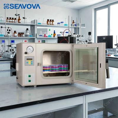 China 200C Benchtop Vacuum Oven 25L Laboratory Vacuum Oven With Shelf Heating for sale