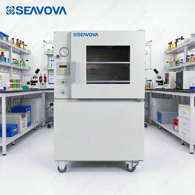 China 90L 250C Programmable Floor Standing Vacuum Oven NuOven VQ91-3 for sale