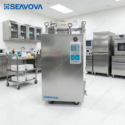 China 75L Laboratory Vertical Autoclave CE Stainless Steel Vertical Autoclave for sale