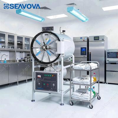 China 280L Horizontal Cylindrical Autoclave HCPS-A280 for sale