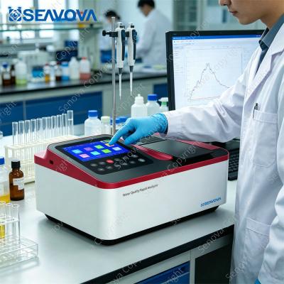 China Single Beam Full Spectrum Water Quality Rapid Analyzer FB-600 with 2nm Bandwidth 190 to 1100mm Wavelength for sale