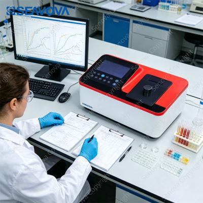 China Quasi Split Double Beam Full Spectrum Water Quality Rapid Analyzer FB-700 with 2nm Bandwidth 190 to 1100mm Wavelength for sale