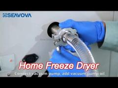 220v countertop freeze dryer 4kg food freeze dryer for home use