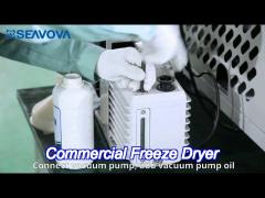 10kg commercial freeze dry machine for fruit vegetable meat novadryer-hf1000