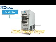 5kg pilot scale freeze dryer 304ss laboratory lyophilizer for biotechnology