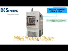 10kg pilot freeze dryer plc touch screen laboratory freeze dryers