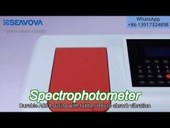 single beam uv vis visible spectrophotometer ua-300c with 2nm bandwidth and 190-1100nm wavelength