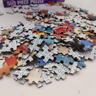 Cina puzzle di legno educativi di 1000pcs DIY puzzle del cartone di 300 pezzi in vendita