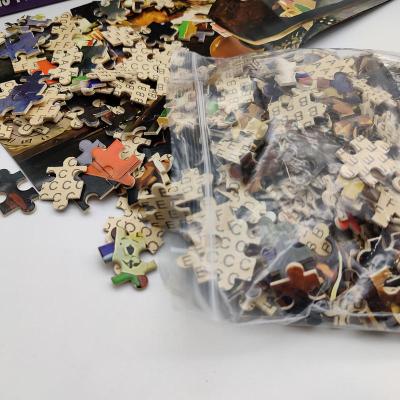 Cina puzzle di legno educativi di 1000pcs DIY puzzle del cartone di 300 pezzi in vendita