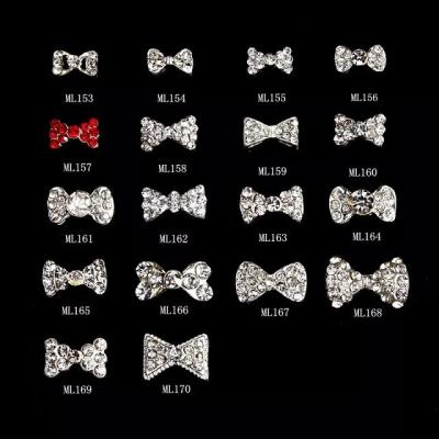 China Hot NEW Wholesale Alloy Jewelry 3D Nail Art Jewelry Nail rhinestones Sticker Supplier Number ML153-170 for sale