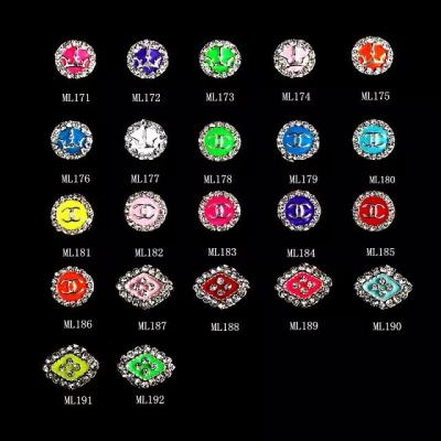 China Hot NEW Wholesale Alloy Jewelry 3D Nail Art Jewelry Nail rhinestones Sticker Supplier Number ML171-192 for sale