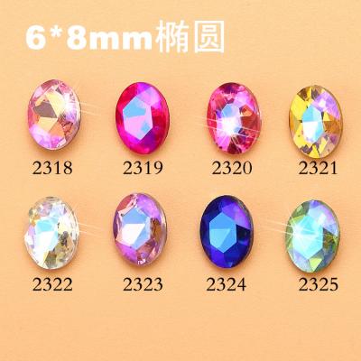 China Hot NEW Wholesale Alloy Jewelry 3D Nail Art Jewelry Nail rhinestones Sticker Supplier Number ML2318-2325 for sale