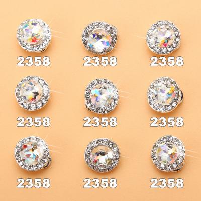 China Hot NEW Wholesale Alloy Jewelry 3D Nail Art Jewelry Nail rhinestones Sticker Supplier Number ML2358 for sale