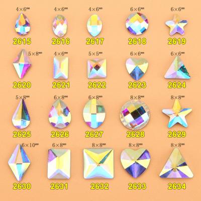 China Hot NEW Wholesale Alloy Jewelry 3D Nail Art Jewelry Nail rhinestones Sticker Supplier Number ML2615-2634 for sale