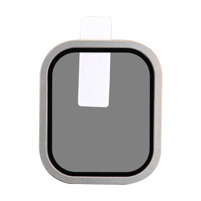 China 49 mm glazen horloge schermbeschermer Aluminium legering voor smartwatches Te koop